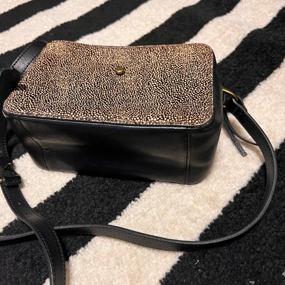 Madewell | Bags | Leather Calf Hair Purse | Poshmark